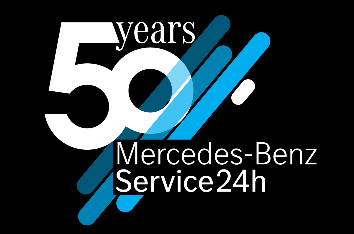50 χρόνια Mercedes-Benz «Service24h» | gMotion by gazzetta