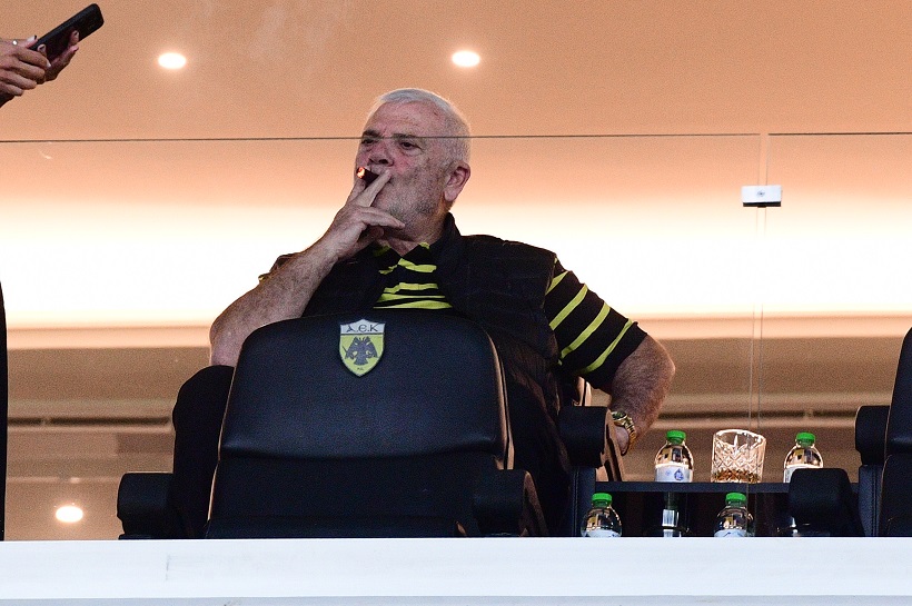 ΑΕΚ-Ολυμπιακός: Στο γήπεδο ο Δημήτρης Μελισσανίδης | Gazzetta