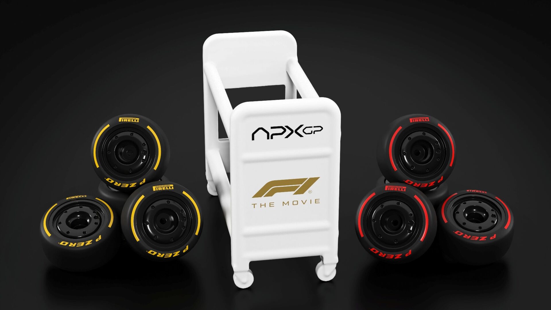 F1, η ταινία: Πώς θα αποκτήσετε τη μινιατούρα του μονοθεσίου της APX GP ...