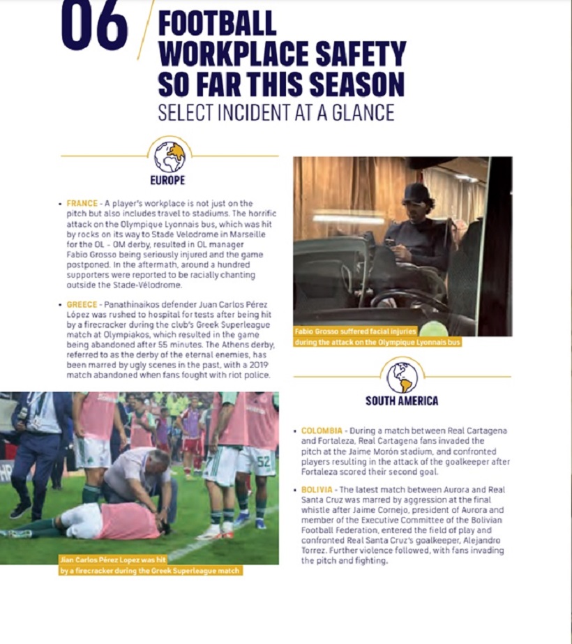 FIFPRO: Στα τέσσερα πιο σοβαρά επεισόδια της σεζόν η κροτίδα στον Χουάνκαρ | Gazzetta