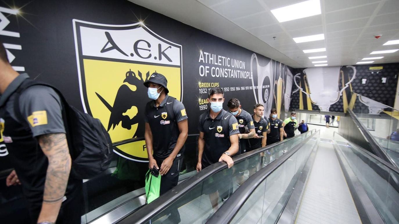 ΑΕΚ: Η είσοδος των παικτών για την πρώτη προπόνηση στην OPAP Arena ...