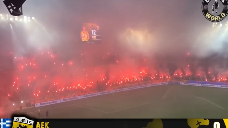 Ultras world: Οι οπαδοί της ΑΕΚ στα 10 καλύτερα pyro show του 2022 (vid ...