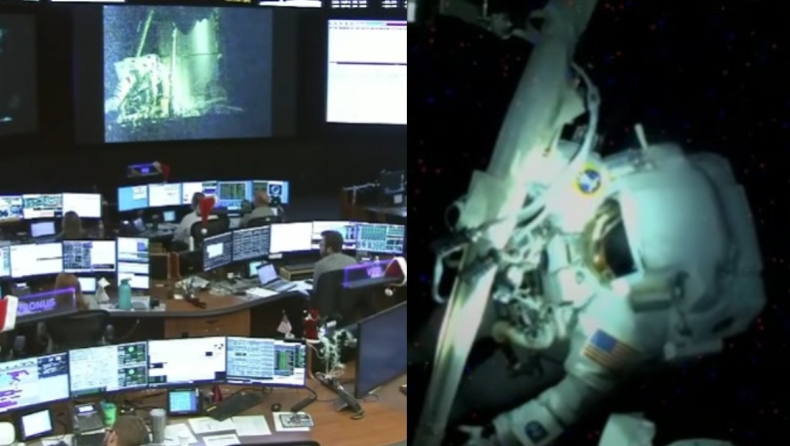 Live η «βόλτα» των αστροναυτών του Expedition 68 στο διάστημα ...