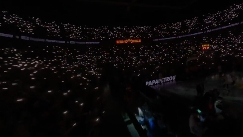 Παρτίζαν: Παρουσίασε μέσω drone τη μαγική ατμόσφαιρα της Stark Arena ...