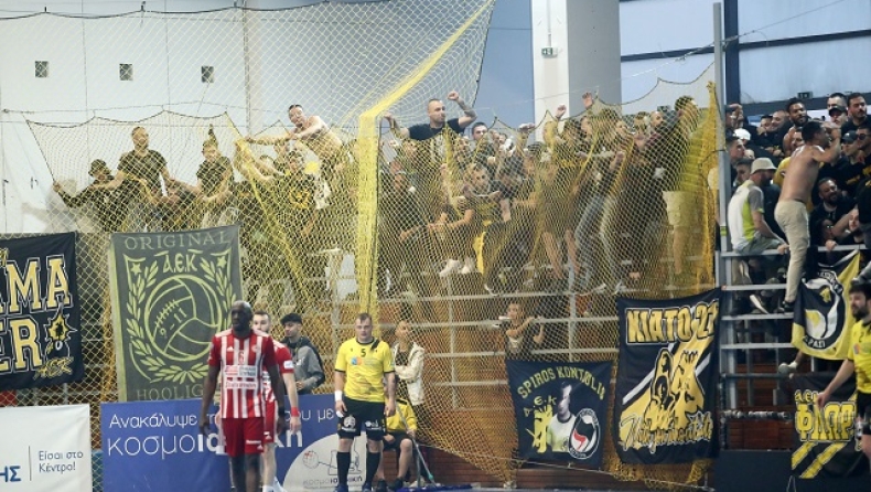 Η ΑΕΚ επιστρέφει από την Παρασκευή στην αίθουσα «Γ. Κασιμάτης» στο ΟΑΚΑ ...