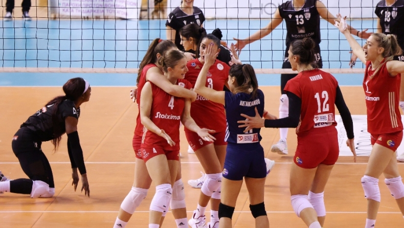 ΠΑΟΚ – Ολυμπιακός 0-3: Επίδειξη δύναμης στο Παλατάκι οι «ερυθρόλευκες ...