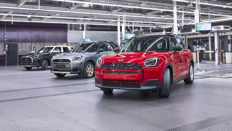 MINI Countryman: Άρχισε η παραγωγή του νέου ηλεκτρικού μοντέλου ...