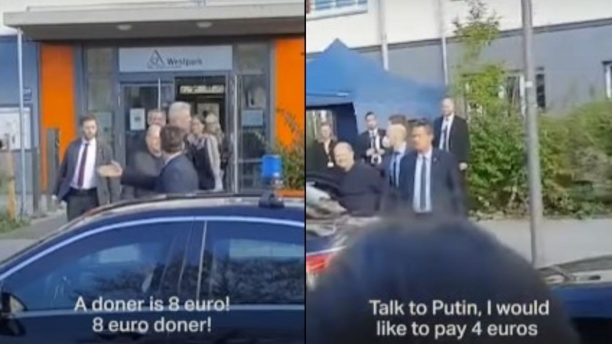 Έξαλλος Γερμανός για το ακριβό ντονέρ, φωνάζει στον Σολτς: «Μίλα στον ...