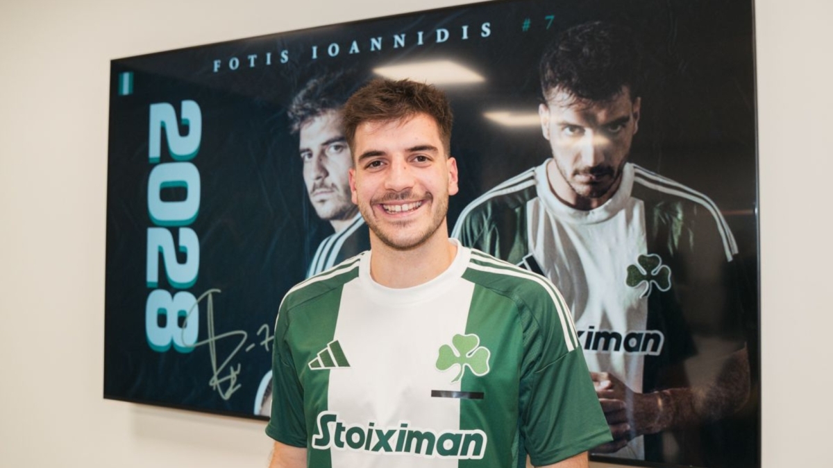 Παναθηναϊκός: Ο Φώτης Ιωαννίδης έγινε ο franchise player του ...