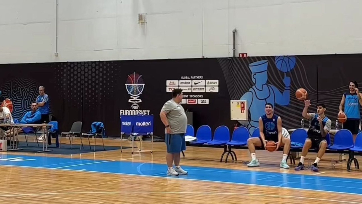 EuroBasket 2025, Λαρεντζάκης: Το απίστευτο καλάθι αλά Λούκα Ντόντσιτς ...