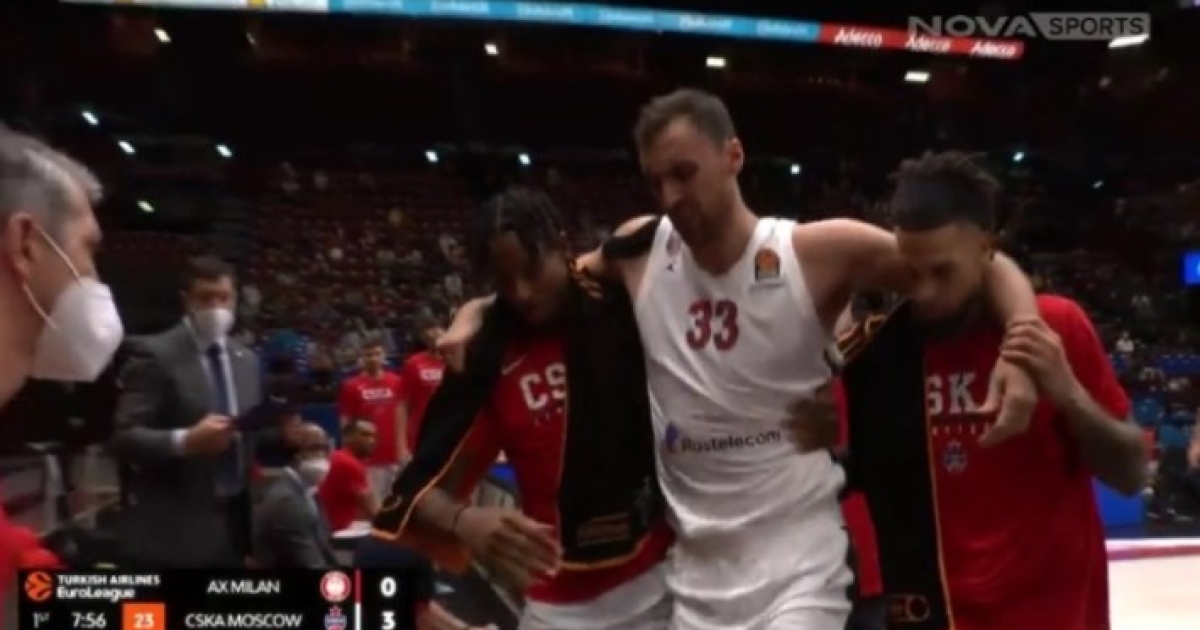 Μιλουτίνοφ: Απέφυγε τα χειρότερα, μερική ρήξη έσω πλαγίου συνδέσμου ...