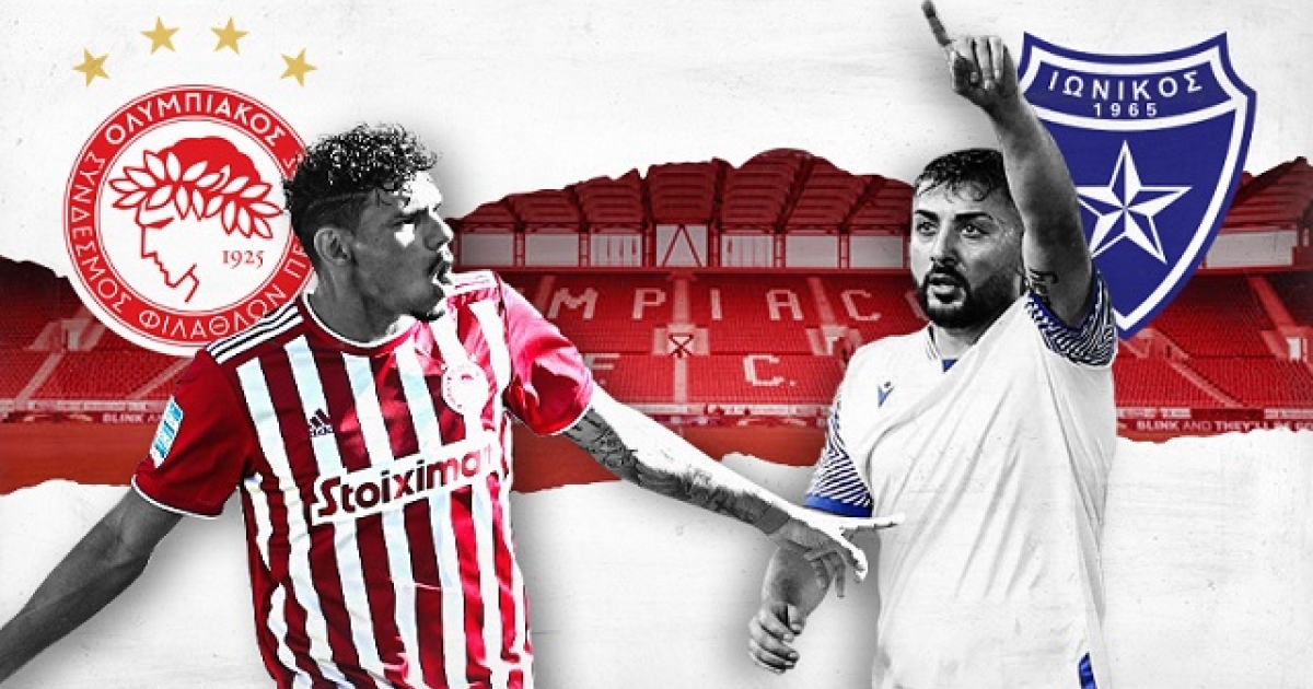Ολυμπιακός - Ιωνικός Νικαίας Live 07-11-2021 | Super League 1 | Gazzetta