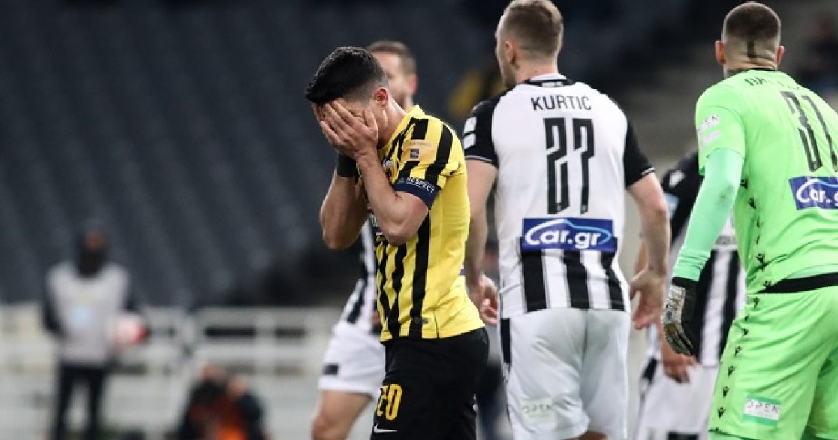 ΑΕΚ - ΠΑΟΚ 1-1: Δεν μπορεί να τον νικήσει ούτε με παίκτη παραπάνω για ...