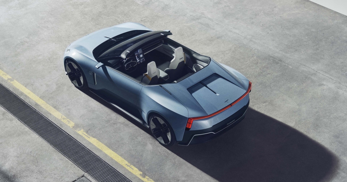 Polestar O2: Το ηλεκτρικό roadster με το drone που απογειώνεται εν ...