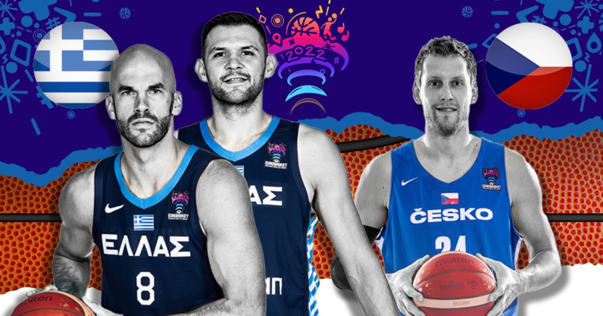 Ελλάδα - Τσεχία Live 11-09-2022 | EuroBasket | Gazzetta