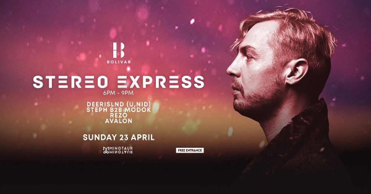 Stereo Express: Ο δημοφιλής DJ/producer έρχεται στις 23 Απριλίου στο ...