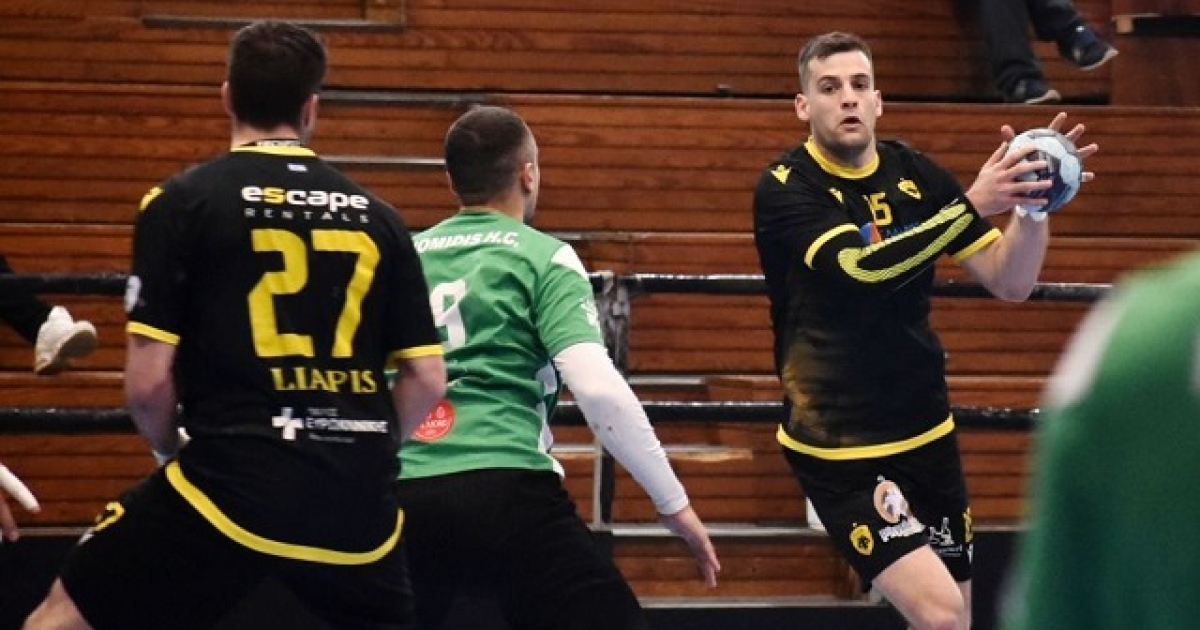 ΑΕΚ - Διομήδης 37-21: Εύκολα την πρώτη νίκη στα ημιτελικά της Handball ...