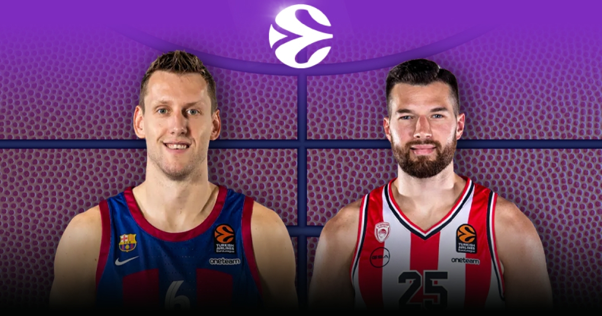 Μπαρτσελόνα - Ολυμπιακός Live 10-01-2024 | EuroLeague | Gazzetta