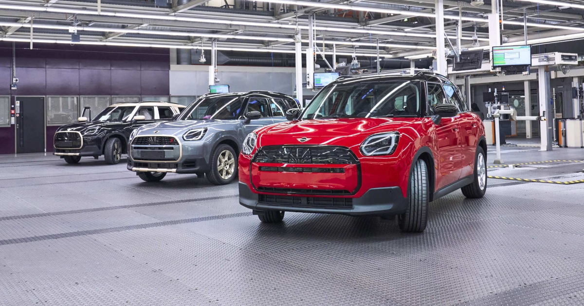 MINI Countryman: Άρχισε η παραγωγή του νέου ηλεκτρικού μοντέλου ...