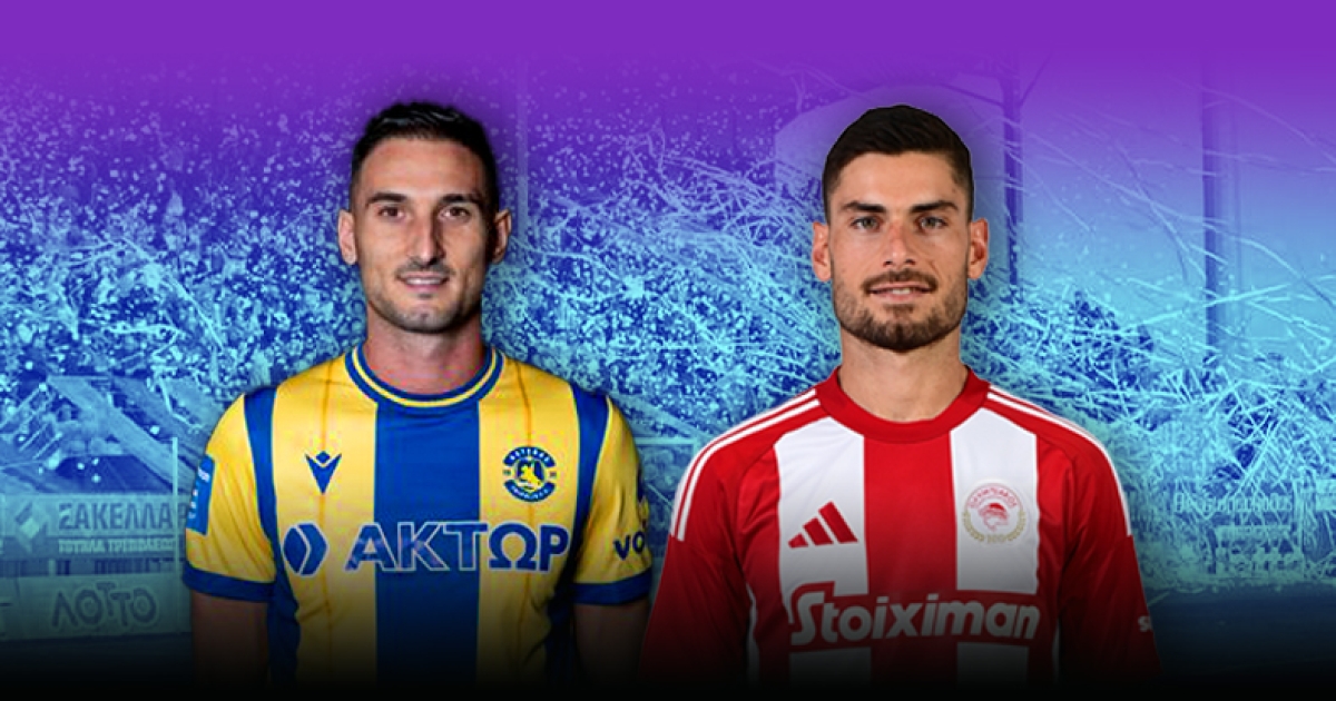 Αστέρας AKTOR - Ολυμπιακός Live 27-10-2024 | Stoiximan Super League ...