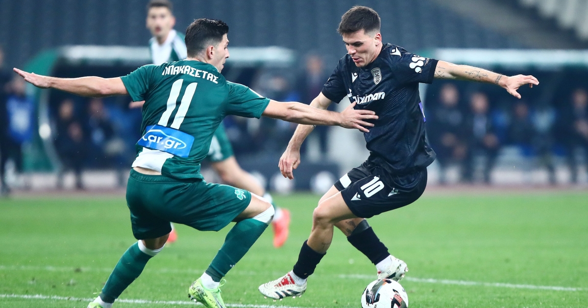 Παναθηναϊκός - ΠΑΟΚ Live 05-01-2025 | Stoiximan Super League | Gazzetta