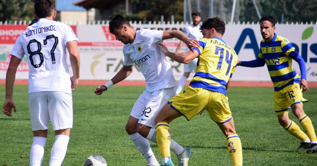 ΑΕΚ Β - Αστέρας Τρίπολης Β' Live 13-04-2025 | Super League 2 | Gazzetta
