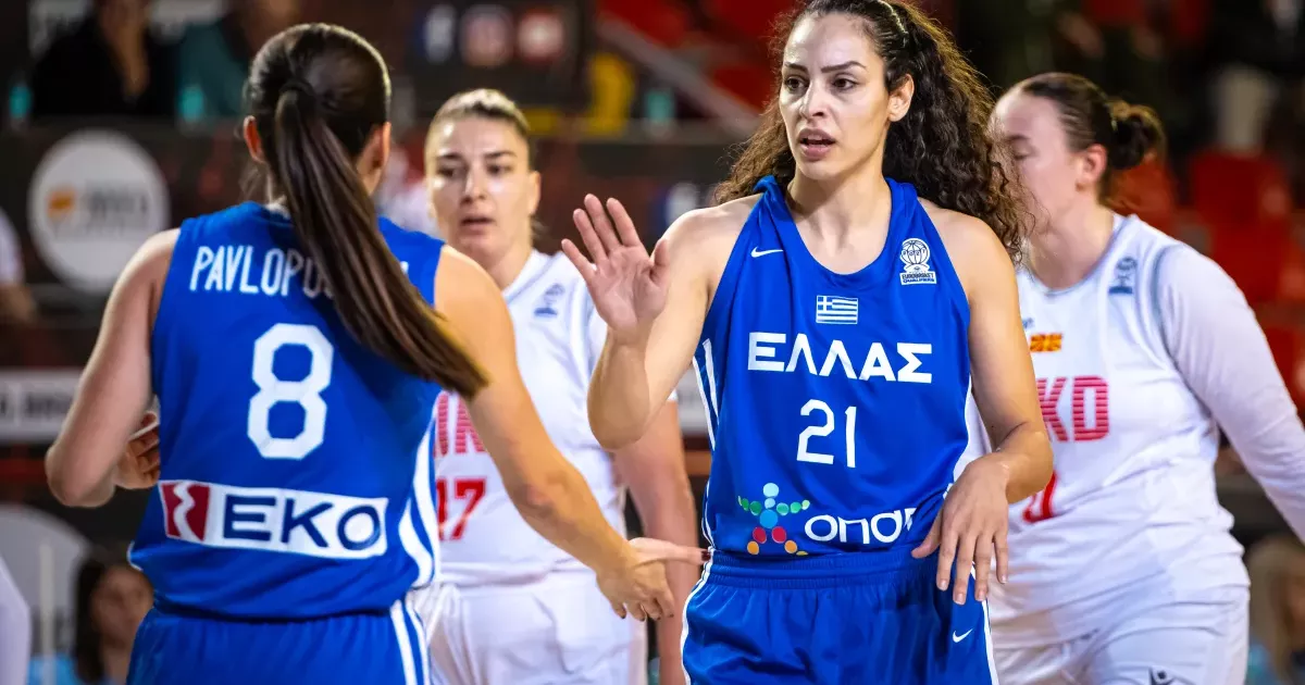 Βόρεια Μακεδονία - Ελλάδα 84-101: Η Εθνική γυναικών στην πρώτη της νίκη στα προκριματικά του ...